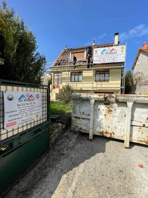 Couvreur 91 Daniel Robert un professionnel dans l'Essonne